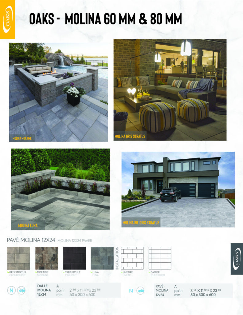 Catalogue - Pro Pavé - Installation et pose de pavé uni à Laval & Rive-Nord